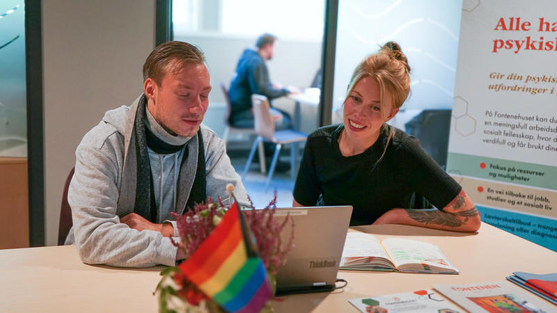 En hjelpende hånd for studenter i Hønefoss - ViHeier