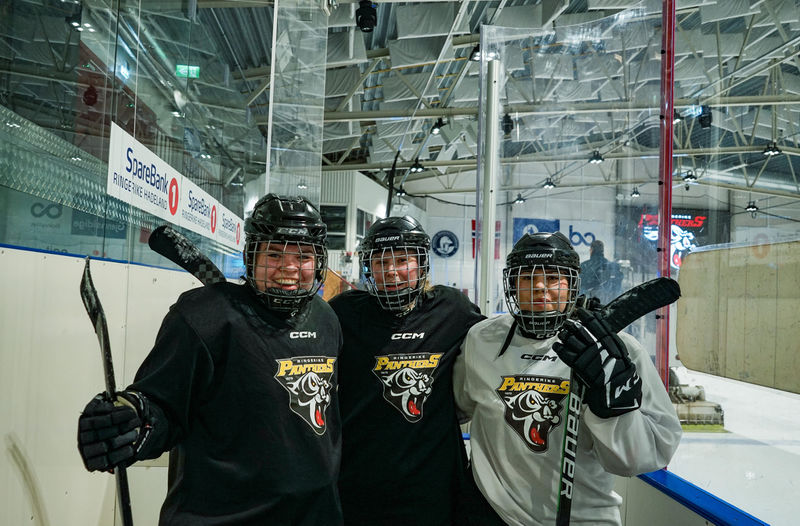 Ringerike Panthers Damer - et stigende stjernelag - ViHeier