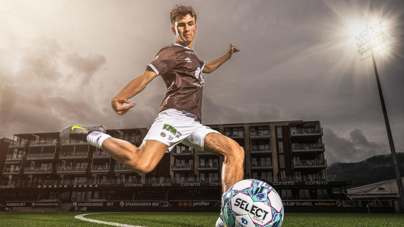 Sander drømmer om å leve av fotballen - ViHeier